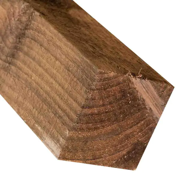 3.0M x 100x100MM Wooden Fence Post (Brown) | East Coast Fencing